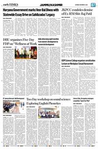 Early Times: Leading Newspaper Jammu Kashmir, Latest News about Jammu ...