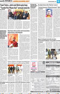 Early Times: Leading Newspaper Jammu Kashmir, Latest News about Jammu ...