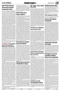Early Times: Leading Newspaper Jammu Kashmir, Latest News about Jammu ...